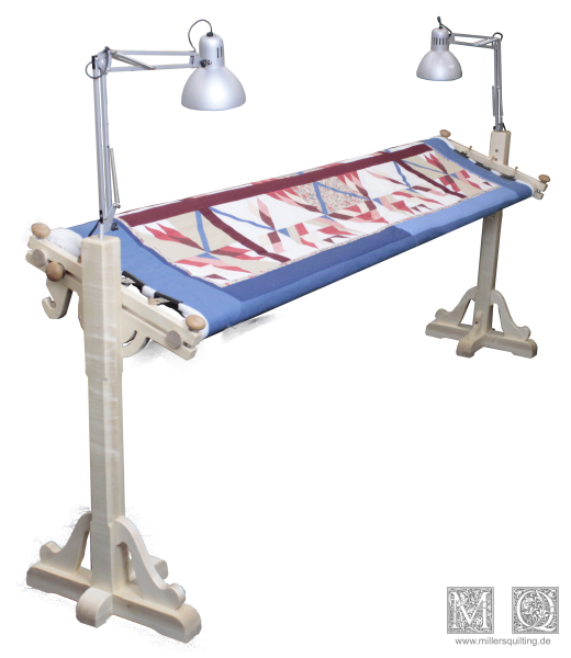 Quilt Frames - Amish hand-quilting with Esther Miller - MillersQuilti