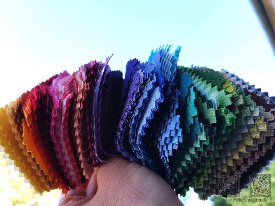 Uni Stoff Muster - KONA Cotton Solids - Esther Miller - Millersquilti ...